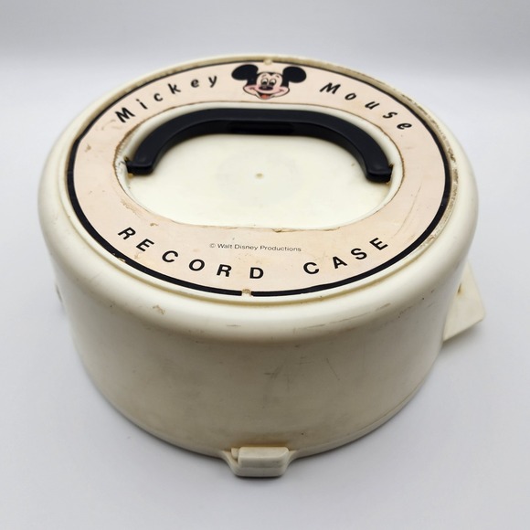 Disney | Media | Vintage 96s Mickey Mouse Record Case Walt Disney 7 ...